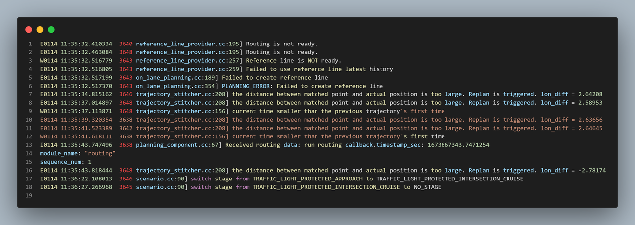 技术文章 | Apollo查看日志以及输出日志_Apollo开发者社区
