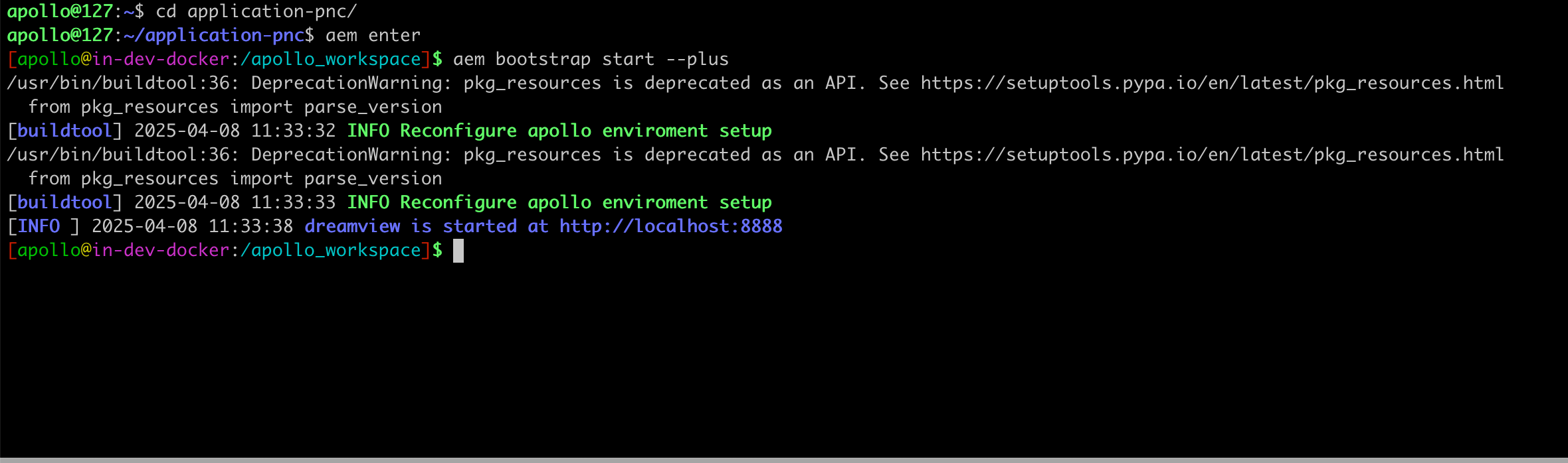 电脑重启后怎么进入Apollo？_Apollo开发者社区